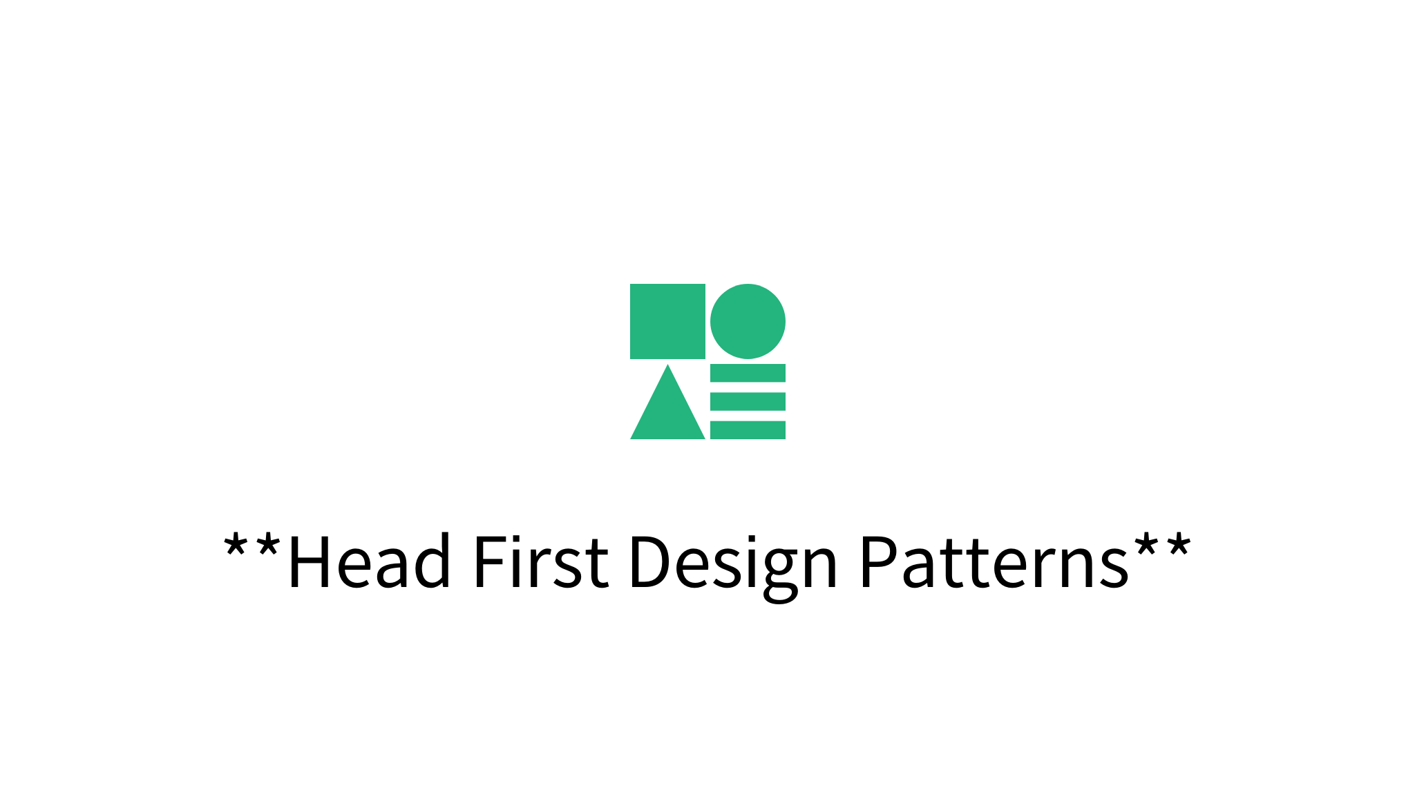 Head First Design Patterns - mysetting