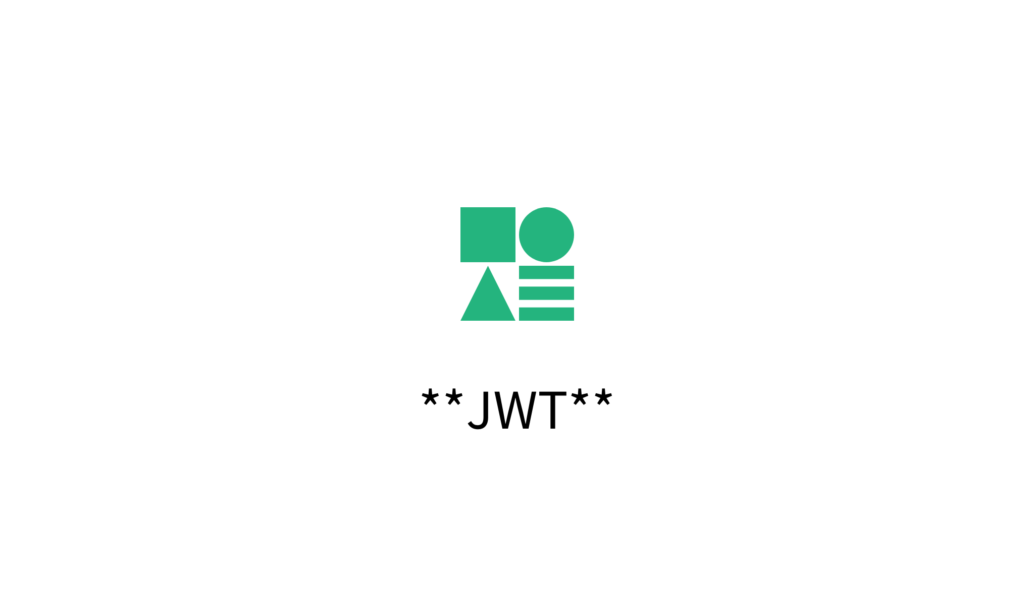 JWT - mysetting