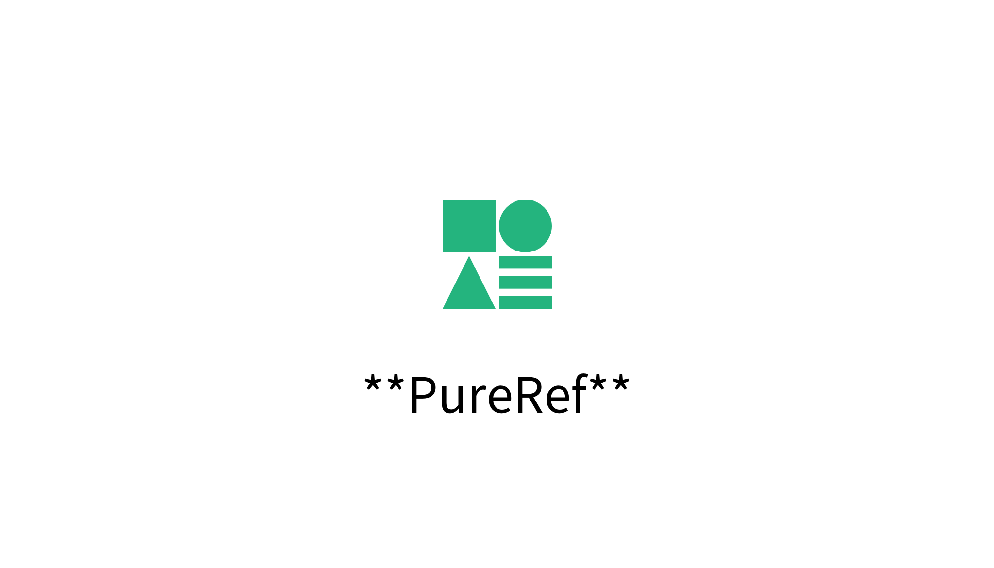 PureRef - mysetting