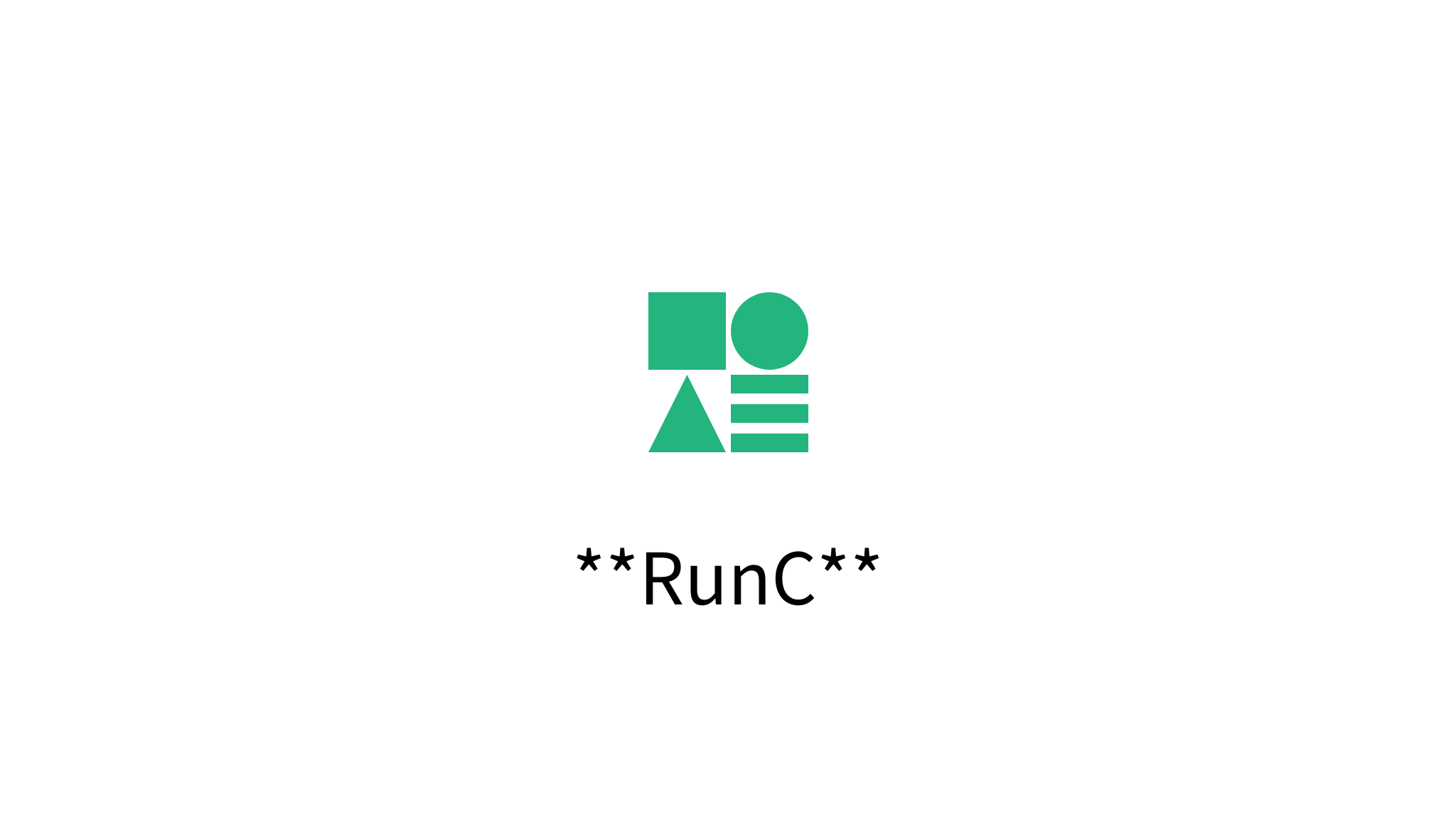 RunC - mysetting