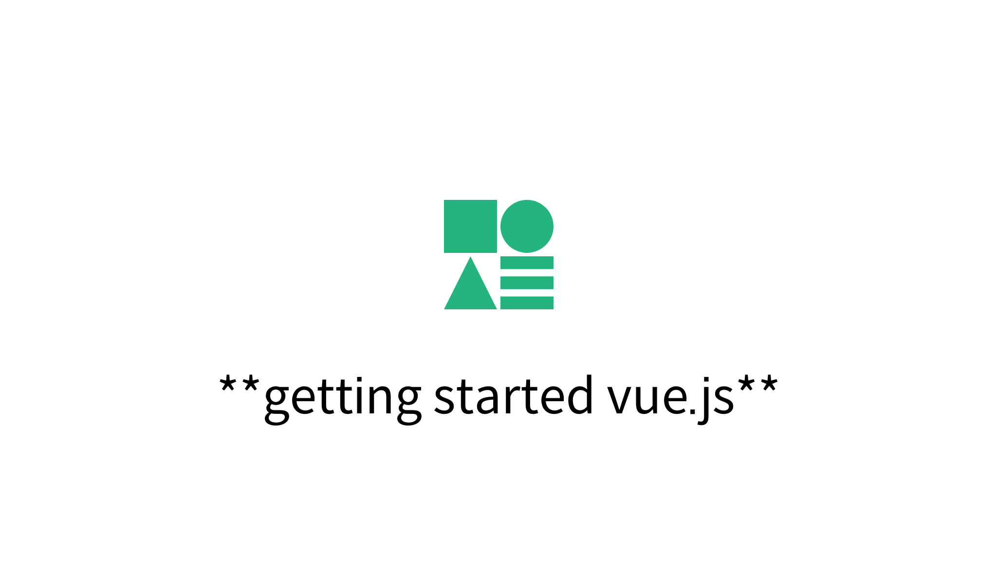getting started vue.js - mysetting